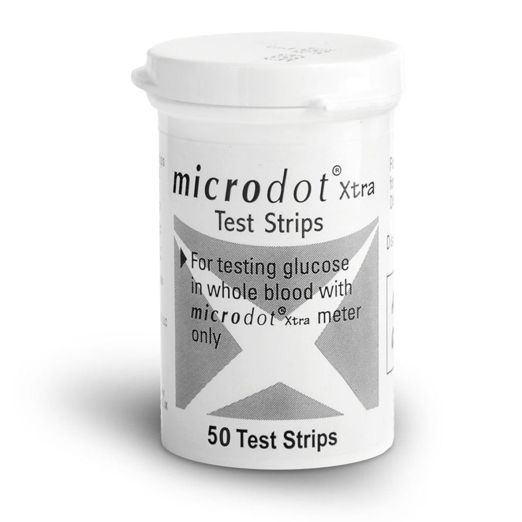 Microdot® Xtra Glucometer Test Strips — Horizon Medical Products